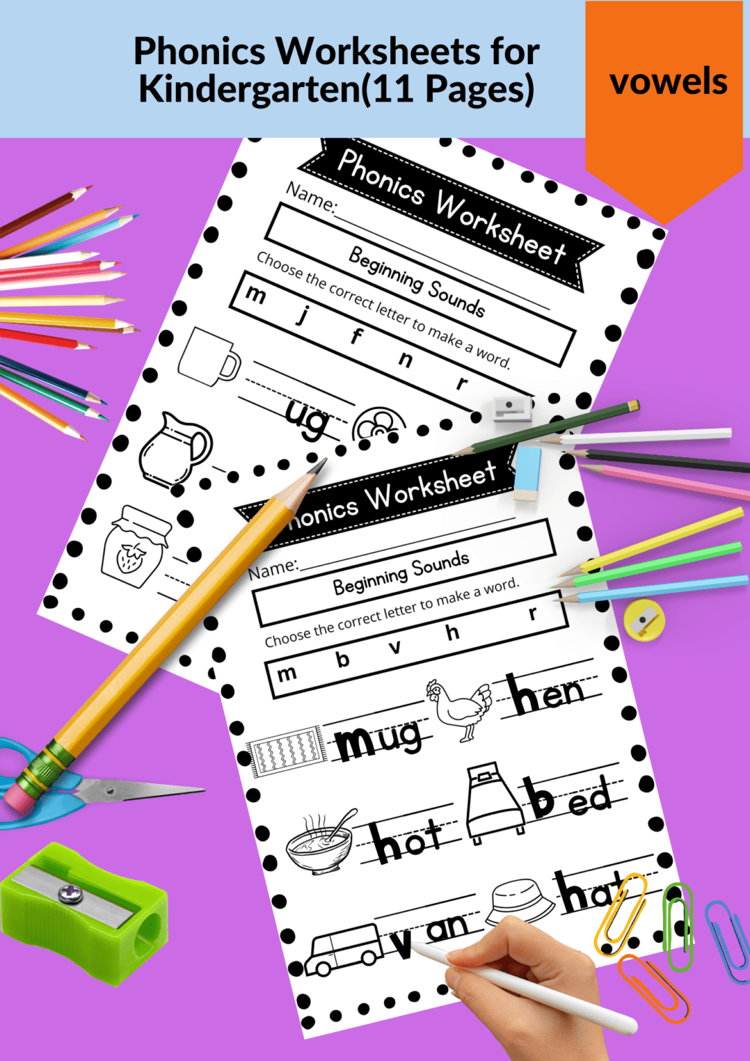 phonics worksheets