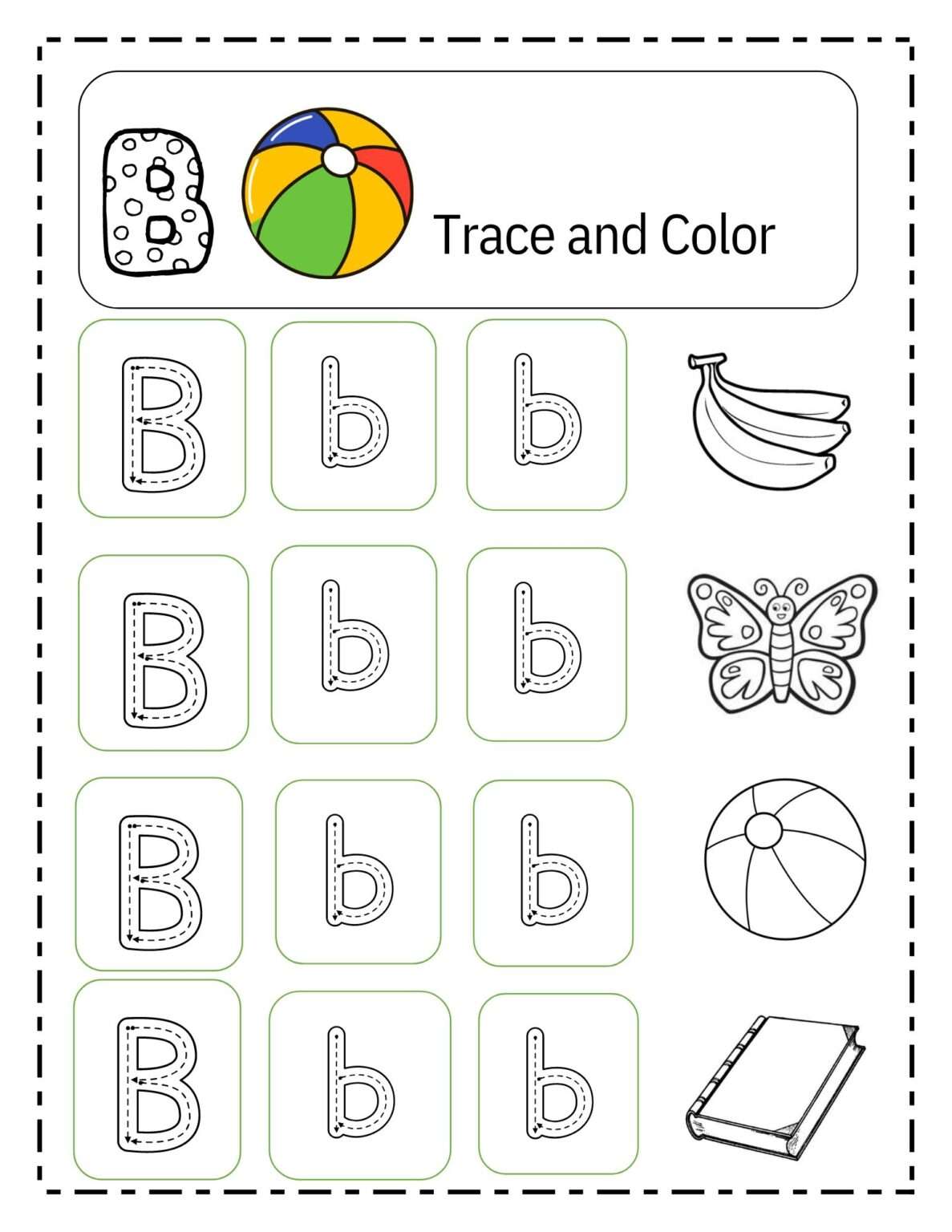 Alphabet Colouring and Tracing Pages