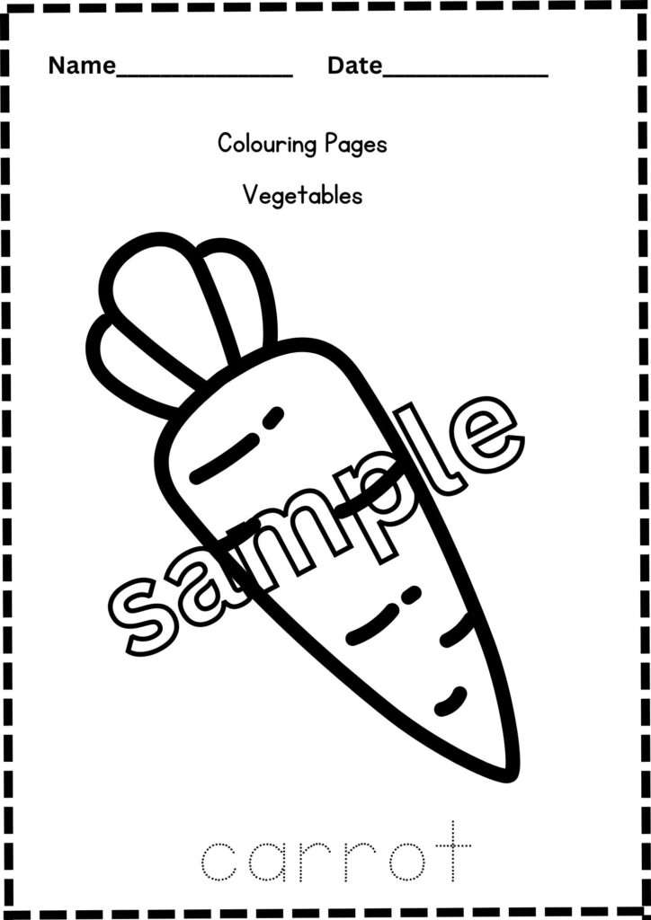 Transportation,fruits and vegetables coloring pages