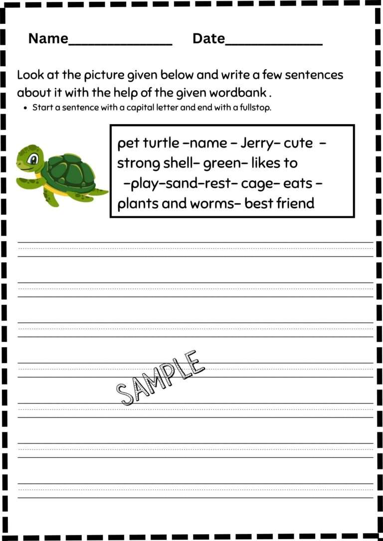 Creative Writing Worksheets for Kids | 6 Fun Animal Prompts