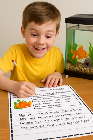 Creative Writing Worksheets for Kids | 6 Fun Animal Prompts