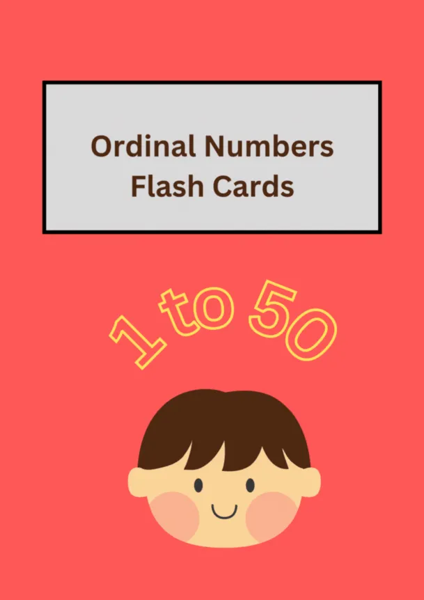 ordinal numbers flashcards