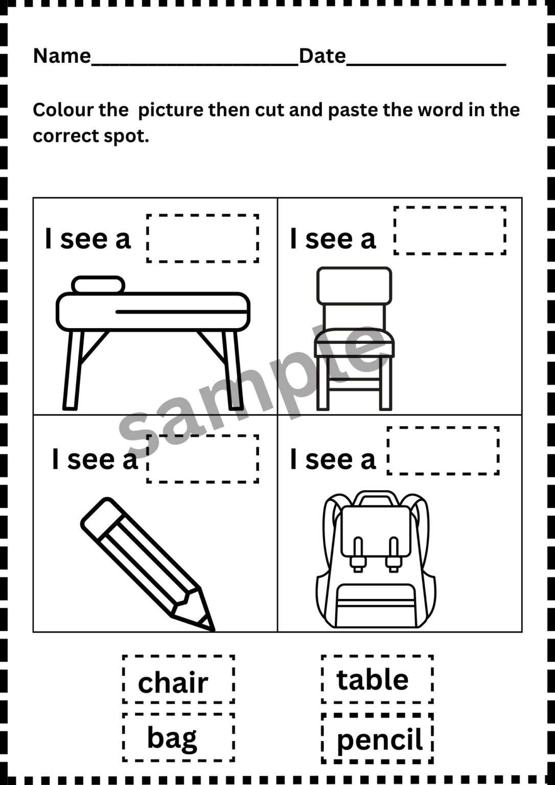 activity worksheets for pre school free printable worksheets