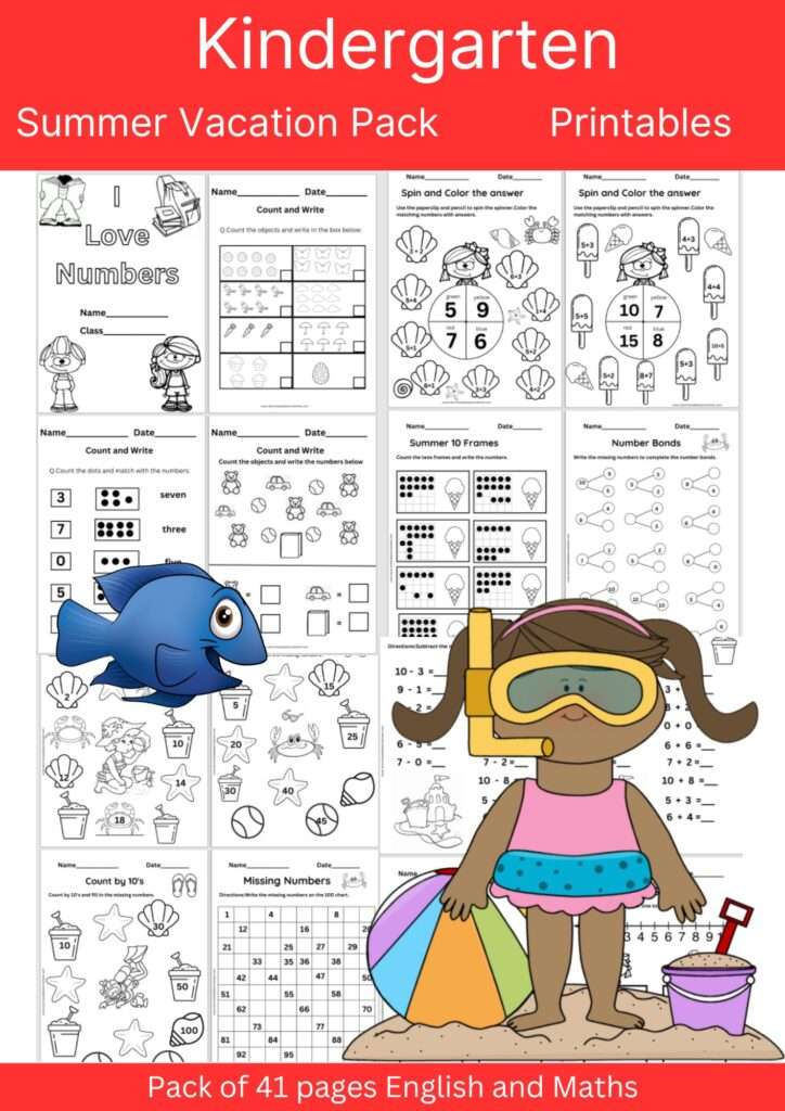 Best 2D Shapes Tracing Worksheets for kindergarten (10 Pages)