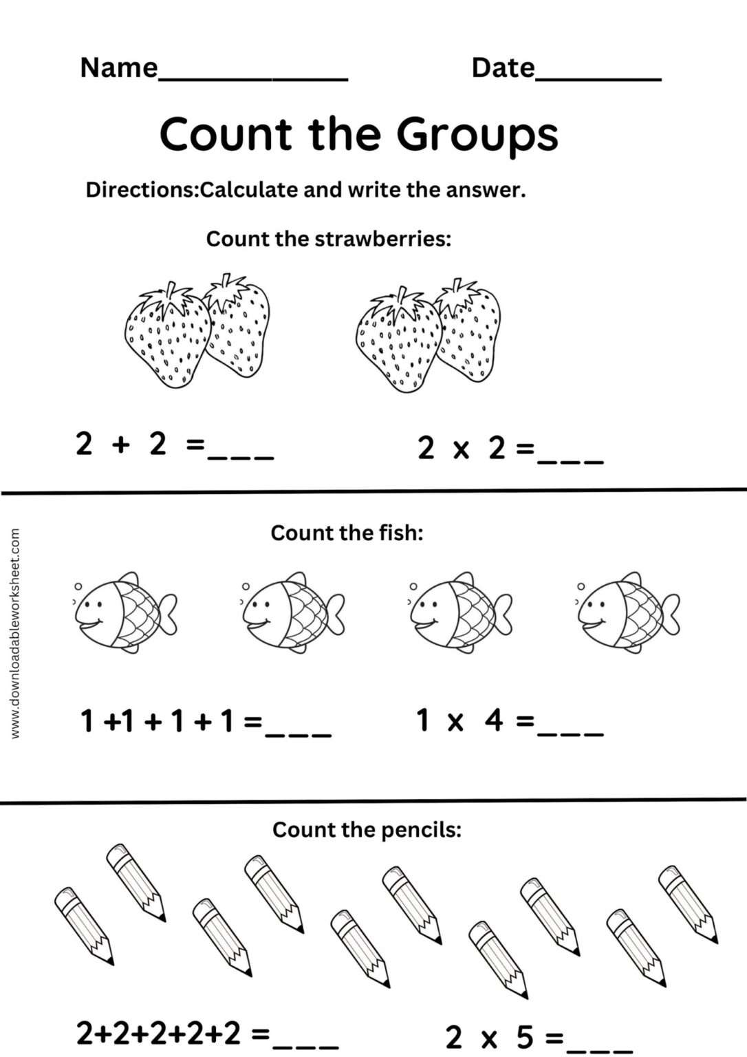 Mental Math Brain Boosting Worksheets Free