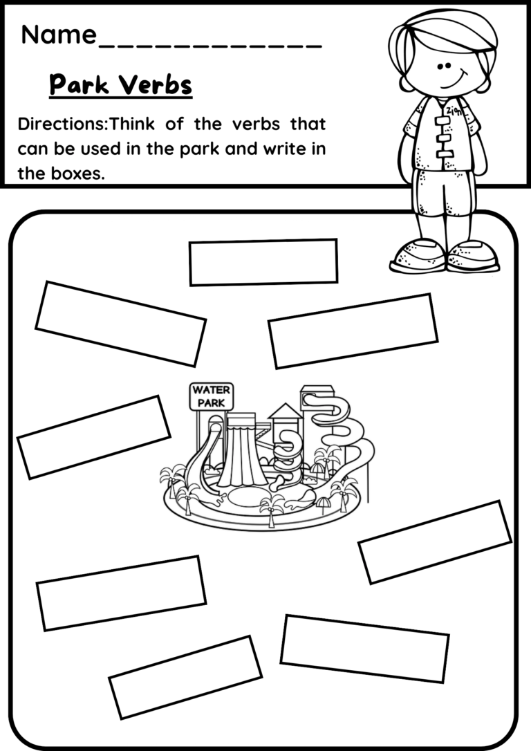 Best Action Verbs Worksheets for Grade 1– 9 Printable English Grammar Pages