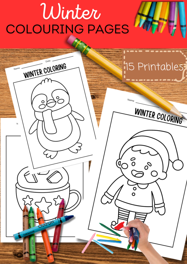 Winter Coloring Pages