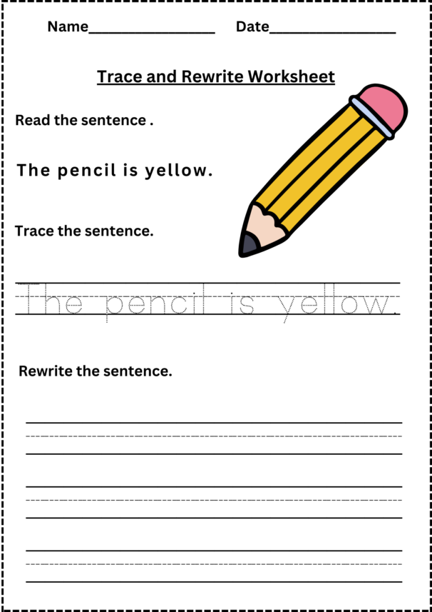 Sentence Writing Worksheets Free Printables