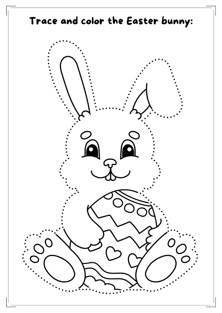 10 Best Free Easter Printables for kids || Easter coloring pages Free ...