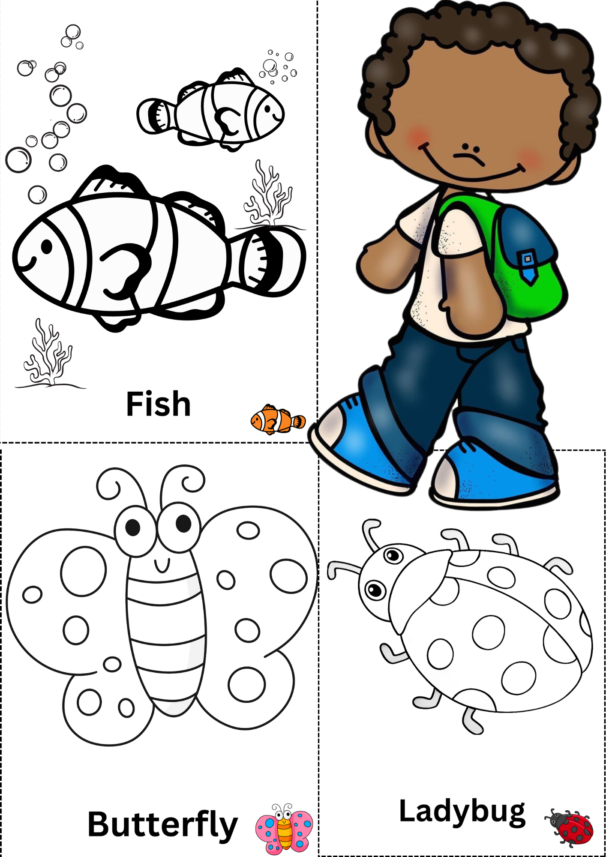 Animal Coloring Pages ( 27 Printables)|| Forest Animals , Farm animals ...