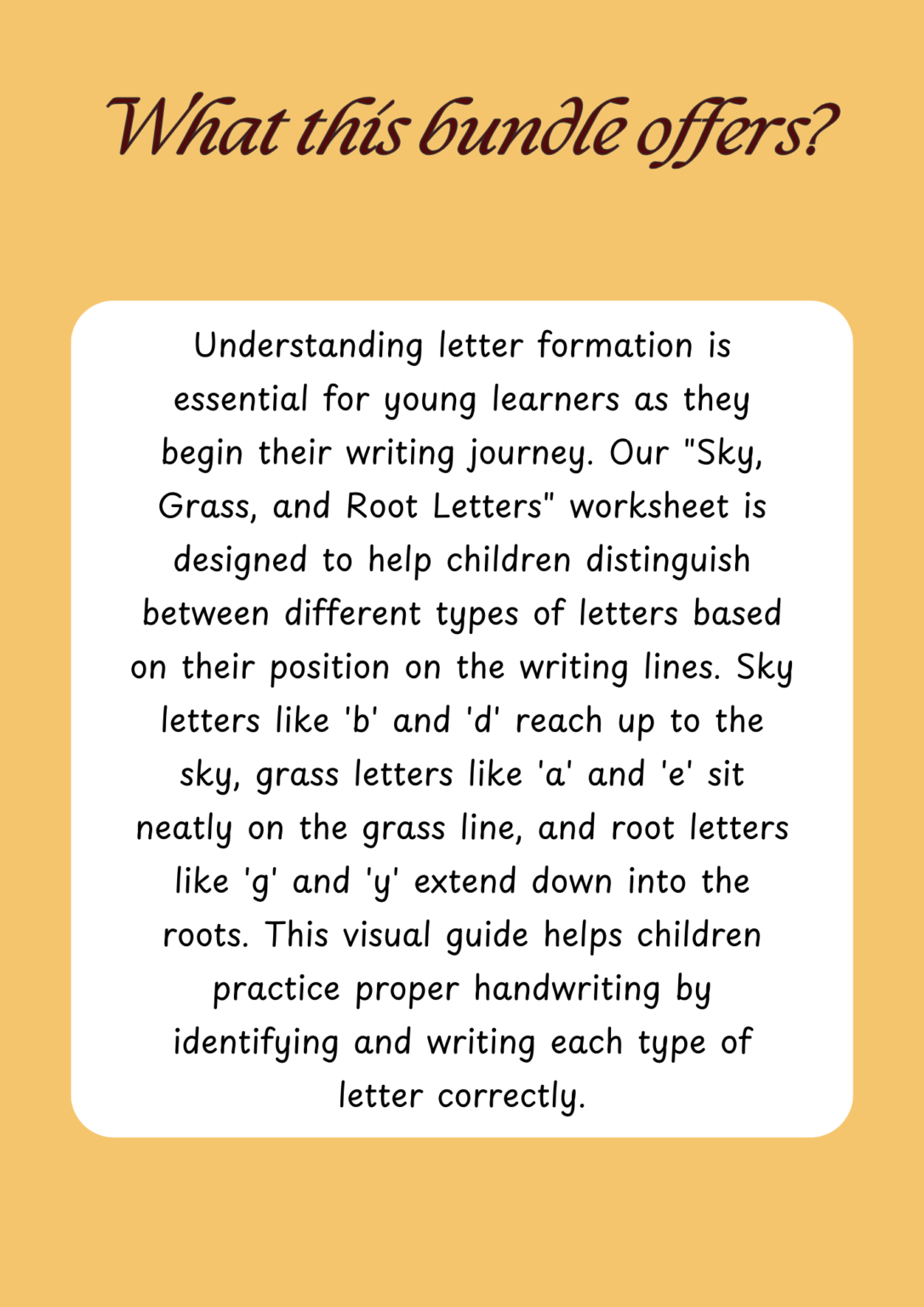 Sky, grass and root letters(8 worksheets)||Learning about sky grass ...