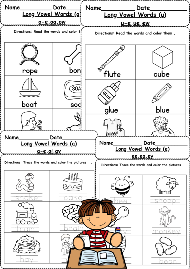 Long and Short Vowels Worksheets (24 Printables)