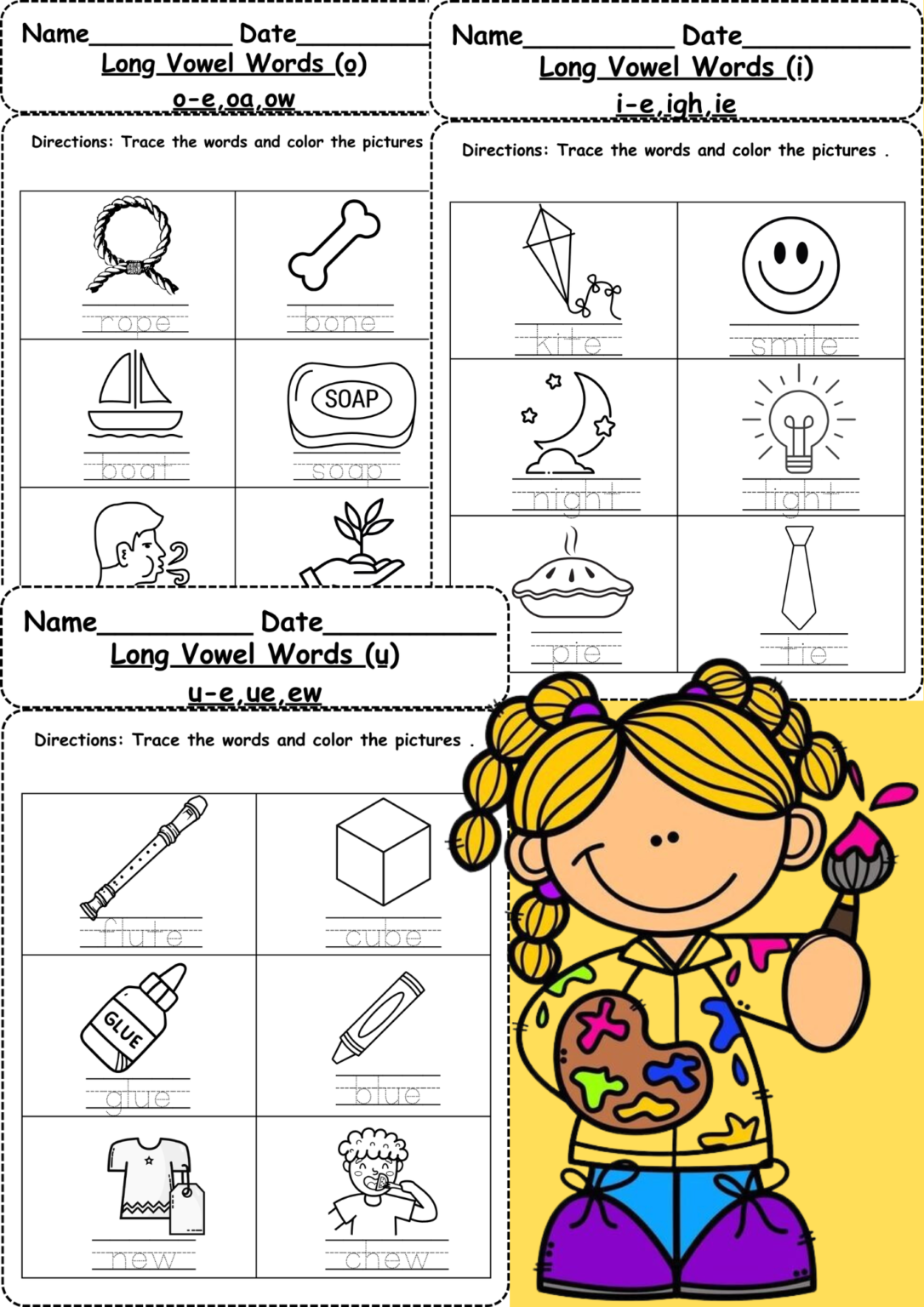 Long and Short Vowels Worksheets (24 Printables)