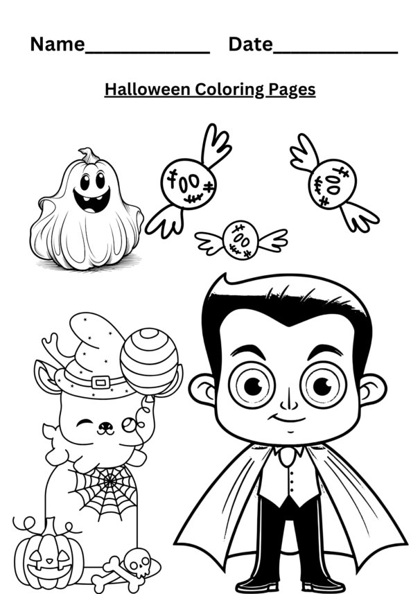 11 Spooktacular Free Halloween Coloring Pages to Thrill Your Kids