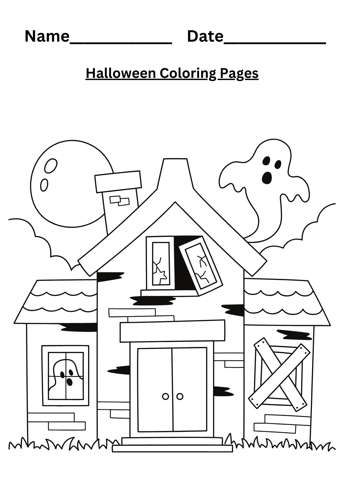 11 Spooktacular Free Halloween Coloring Pages to Thrill Your Kids