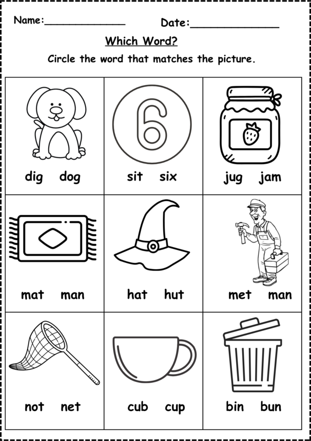 "6 Best Free CVC Words Worksheets Every Parent and Teacher Needs ...