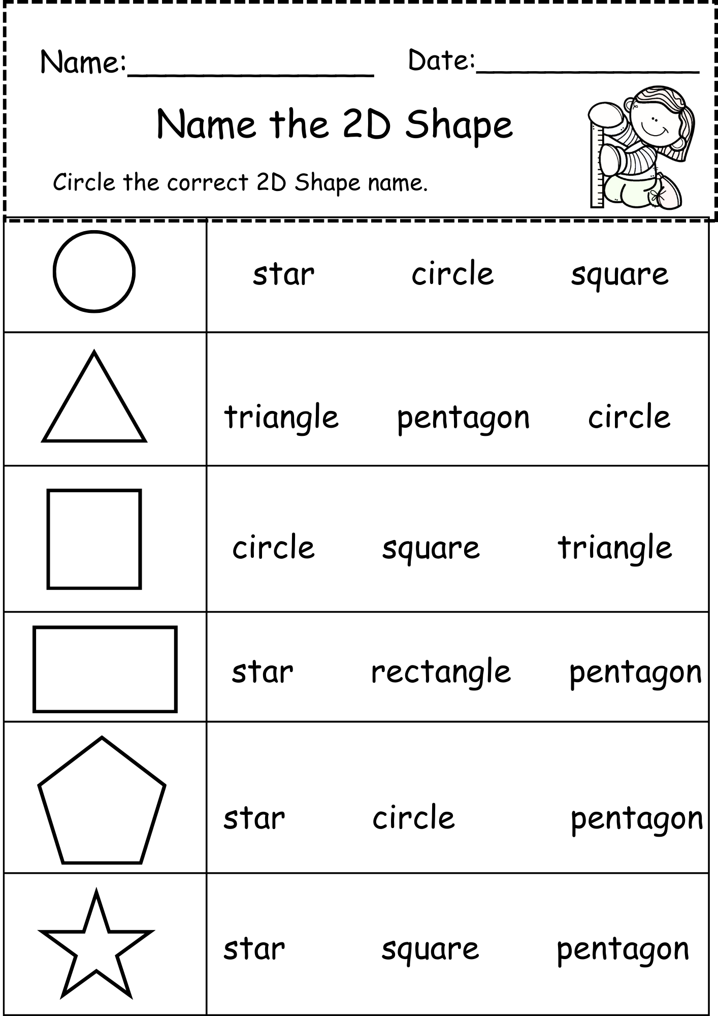 5 best Super Fun 2D Shapes Worksheets for Engaged Learning!