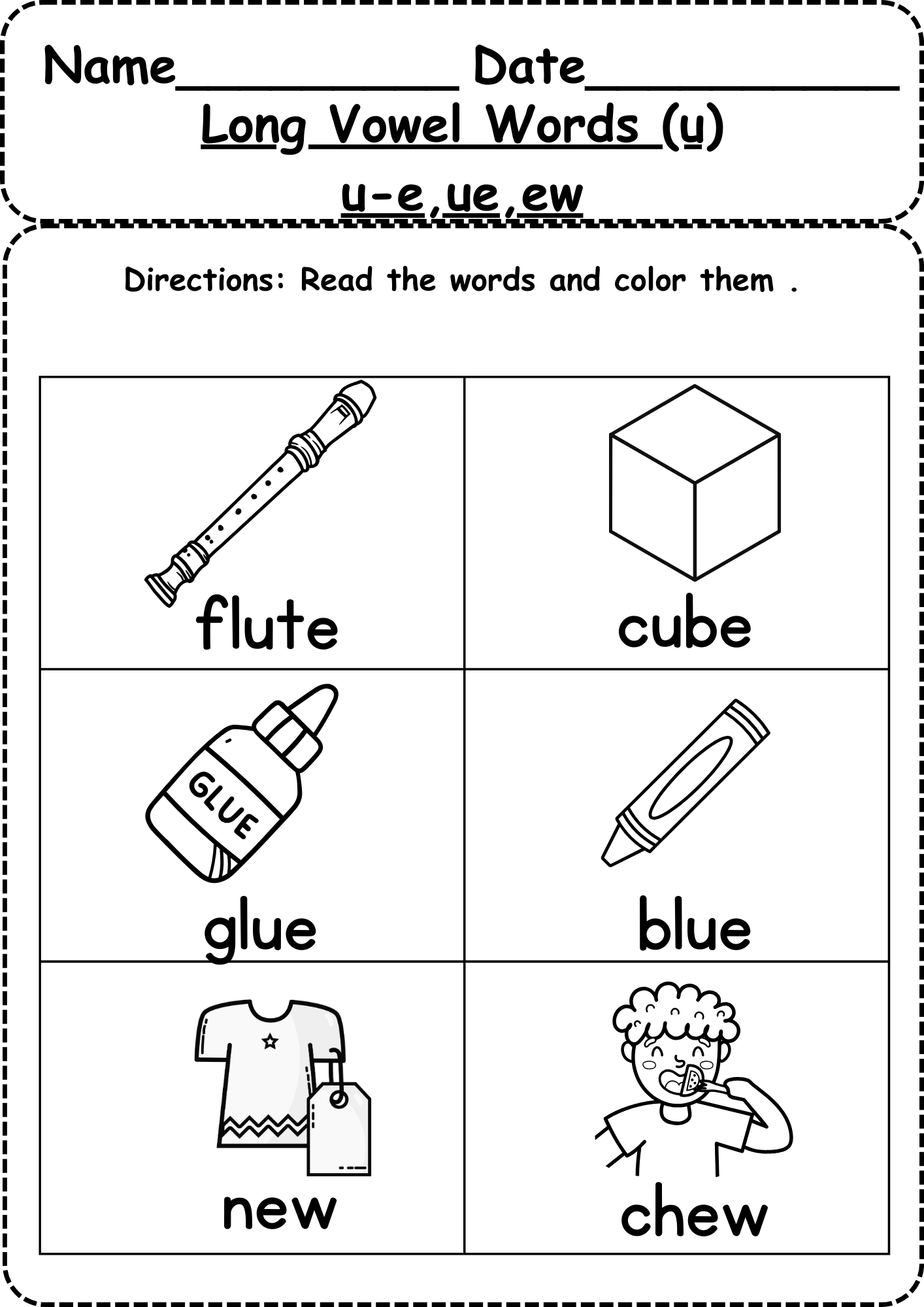 5 Awesome Long Vowel Sounds Worksheets Free||What are Long Vowels?