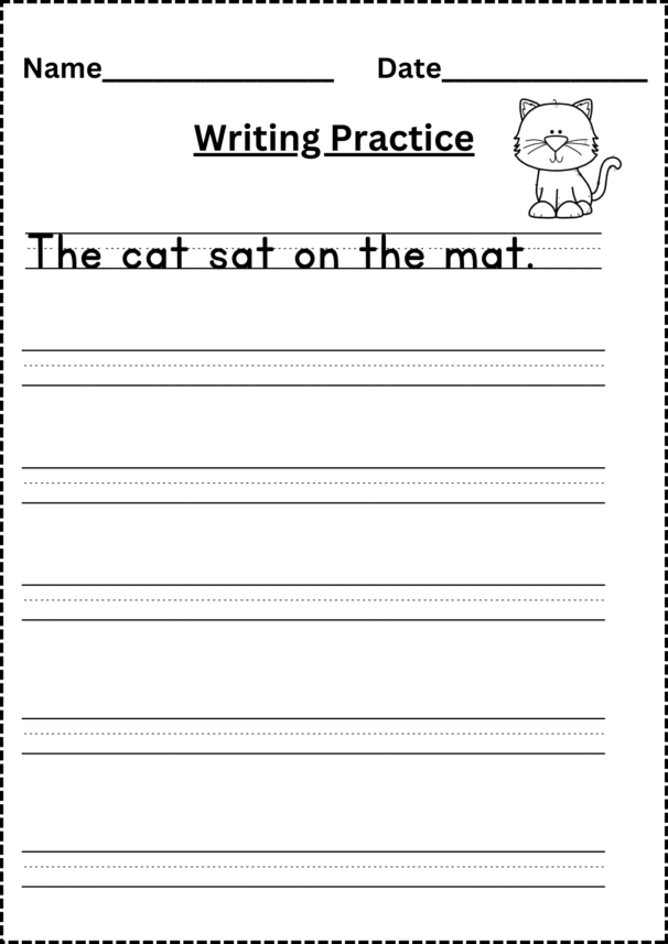 5 Awesome Free Handwriting Practice Sheets That Make Learning Fun!