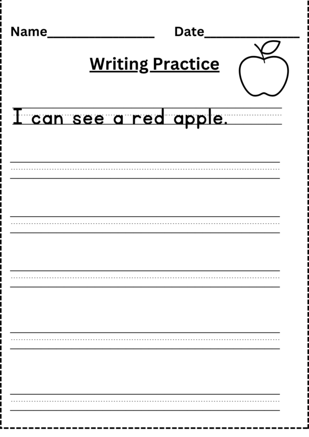 5 Awesome Free Handwriting Practice Sheets That Make Learning Fun!