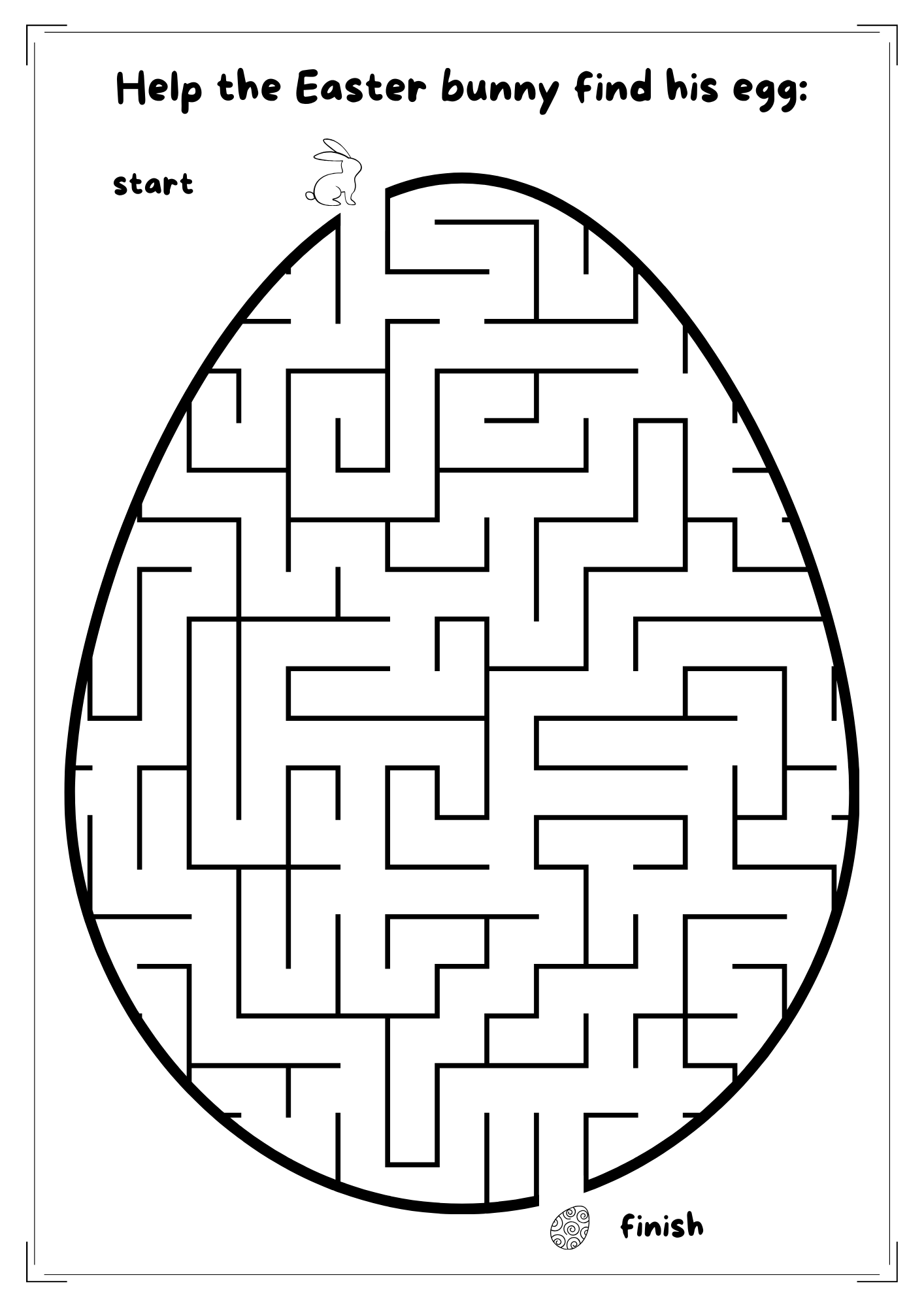 5 Free Easter Coloring Pages and Activity Printables for Kids