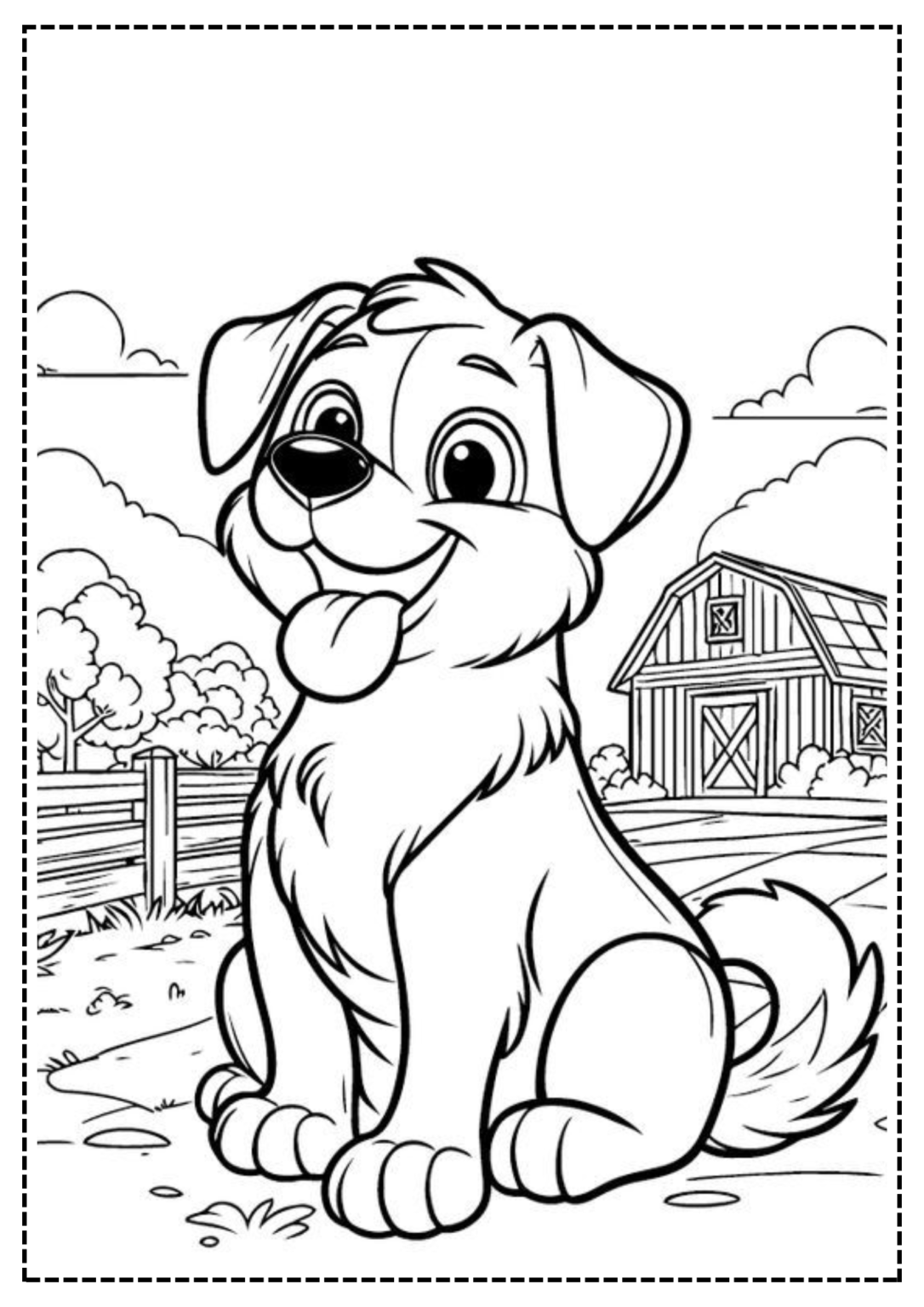 13 Free Ready to Use Best Farm Animals Coloring Pages
