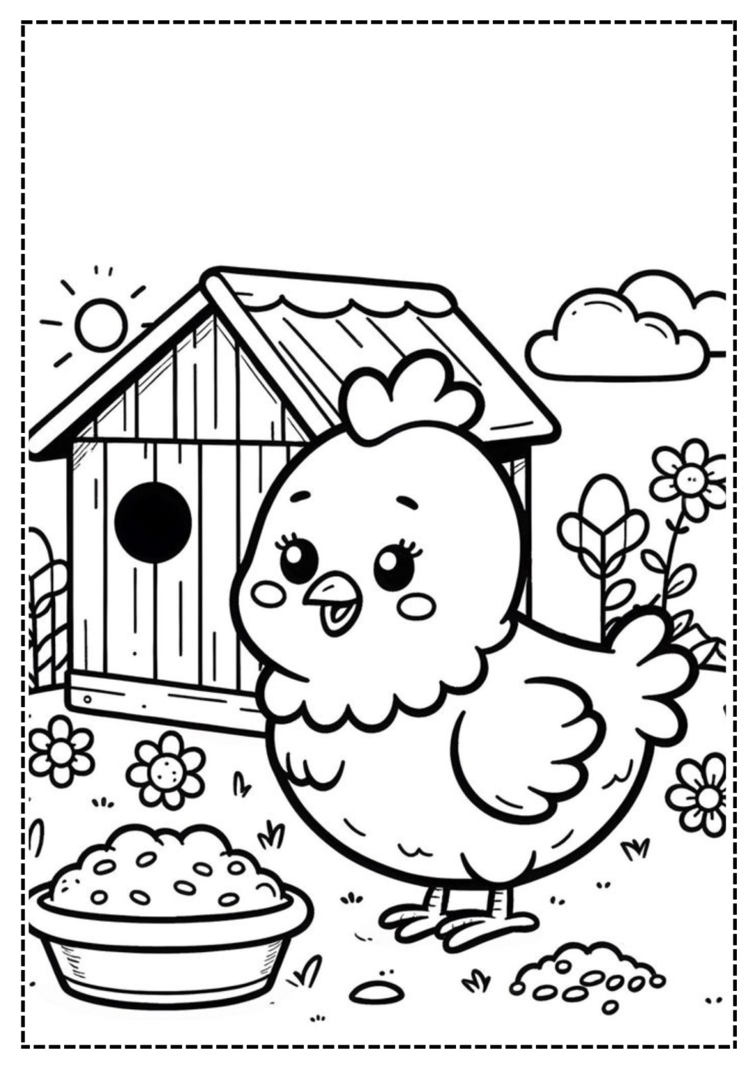 13 Free Ready to Use Best Farm Animals Coloring Pages
