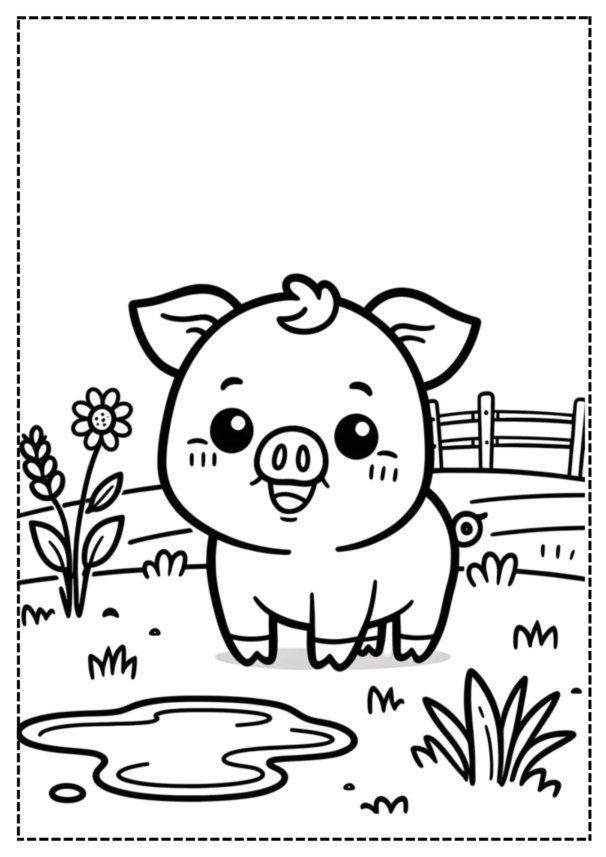 13 Free Ready to Use Best Farm Animals Coloring Pages