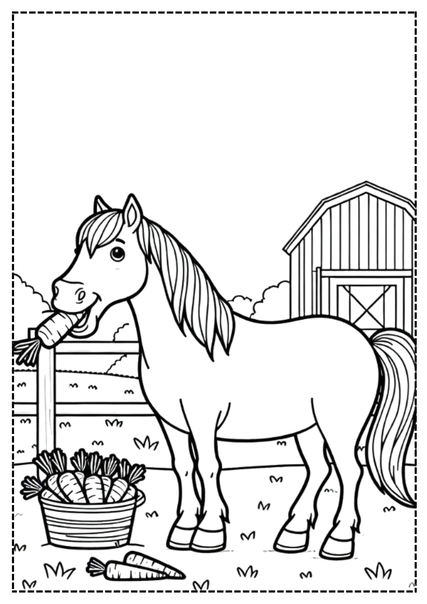 13 Free Ready to Use Best Farm Animals Coloring Pages