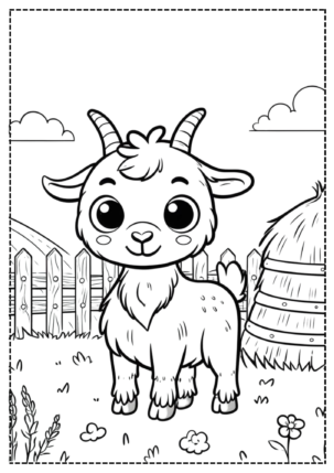 13 Free Ready to Use Best Farm Animals Coloring Pages