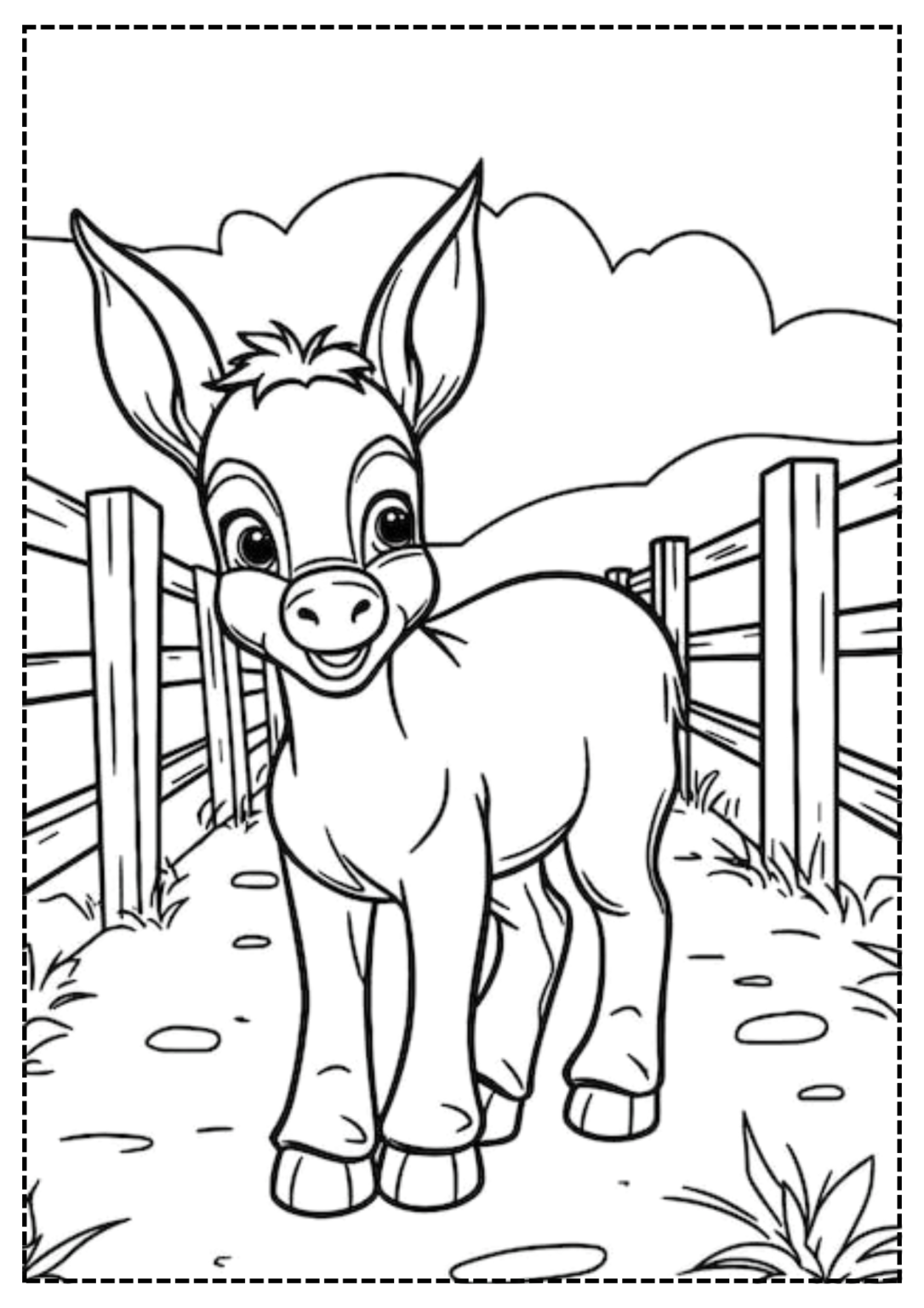 13 Free Ready to Use Best Farm Animals Coloring Pages