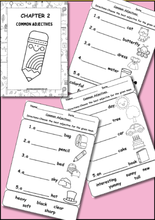 Adjectives Worksheets – 31 Fun Printable Activities for Kids