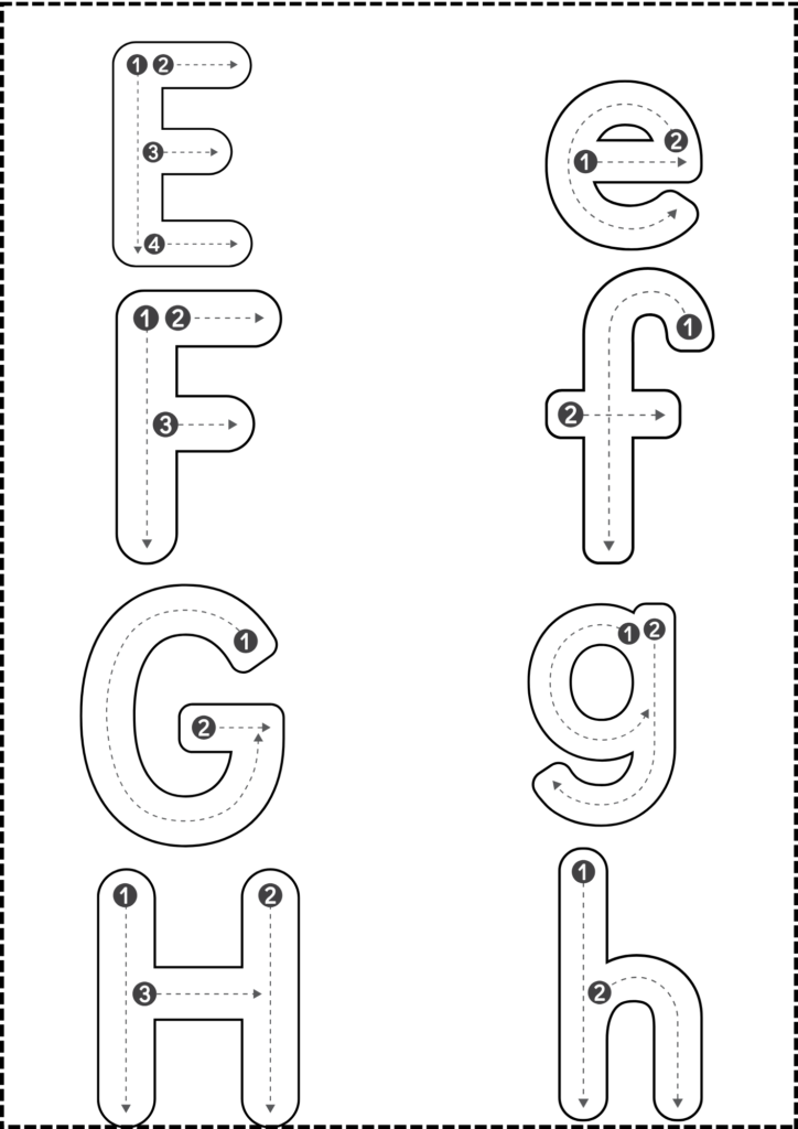 Preschool Tracing Worksheets Book | Alphabet, Numbers & Shapes